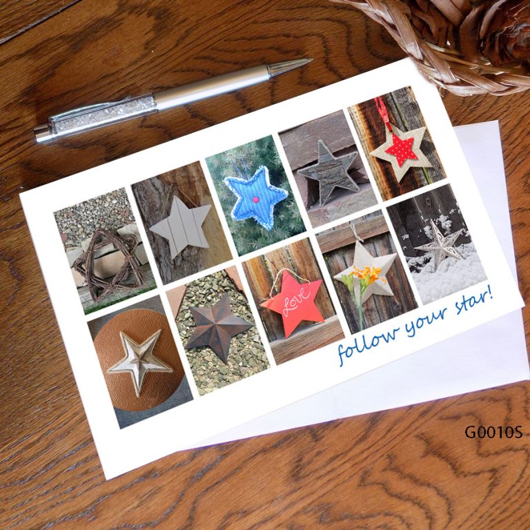 Follow Your Star Greeting Card - LKArts